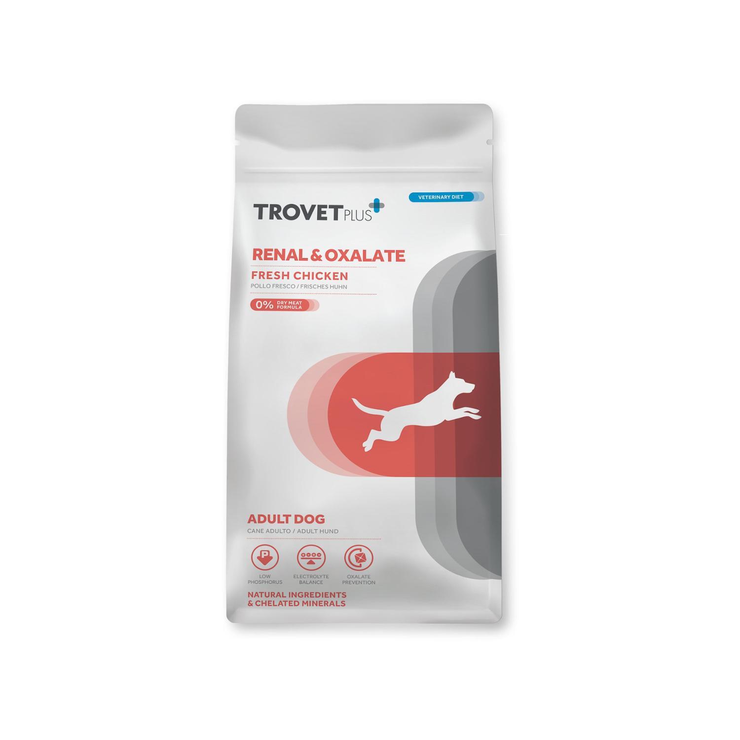 TROVET PLUS ΚΛΙΝΙΚΗ ΞΗΡΑ ΤΡΟΦΗ ΣΚΥΛΟΥ ADULT DOG RENAL & OXALATE FRESH ...